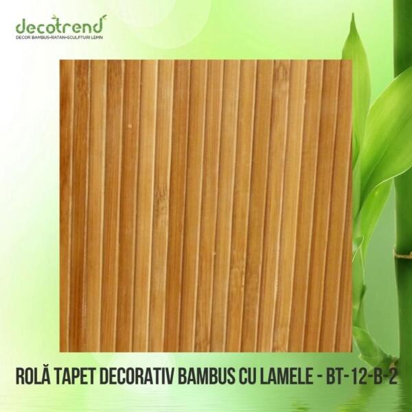 Lambriu bambus, paravan din bambus - BT-12-B-2 - Decotrend ...